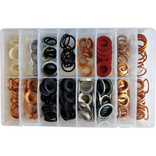 Assorted Sump Plug Washers - Mixed (Popular) - Eurorepar